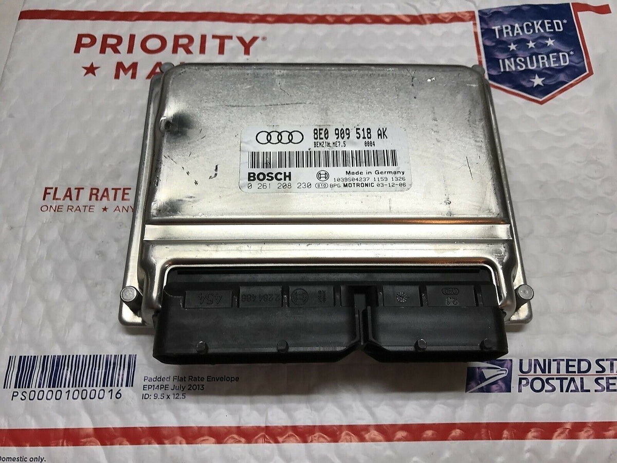 Pre-programmed: 04 Audi A4 1.8T Engine Computer Control ECU ECM PCM 8E ...